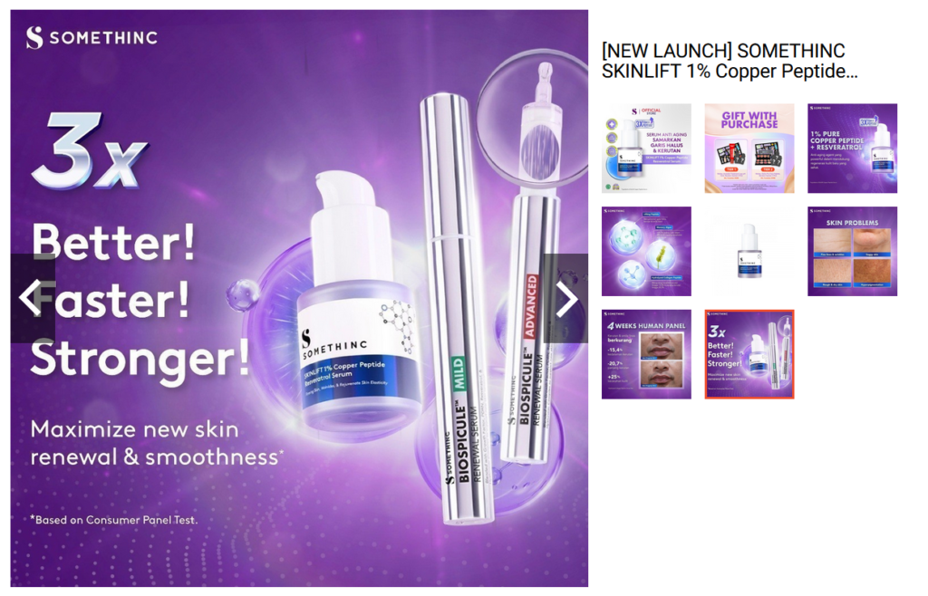 Perkenalkan Somethinc SKINLIFT 1% Copper Peptide + Resveratrol Serum ...